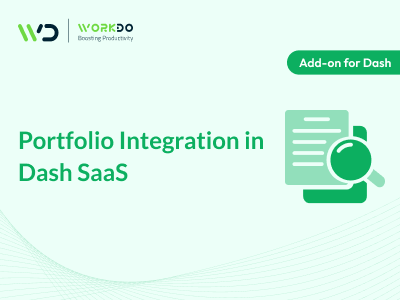 Portfolio Integration In Dash SaaS - WorkDo.io